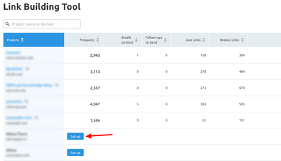 How to Start a Link Building Campaign workflow - SEMrush Toolkits | SEMrush